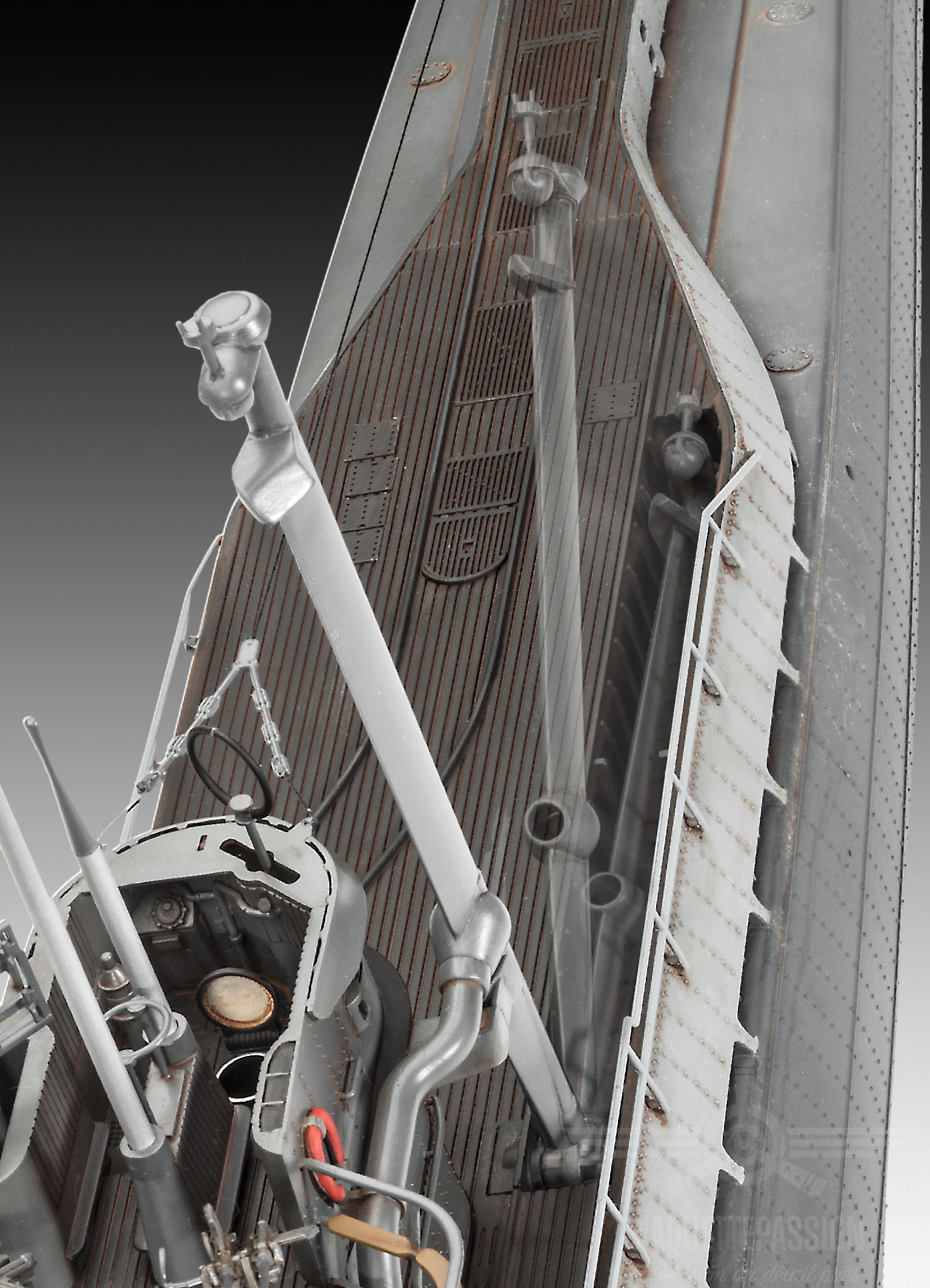 Revell German Submarine Type IX C/40 1/72 05133 – Zone Maquette