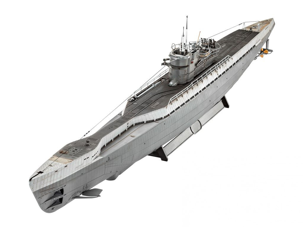 Revell German Submarine Type IX C/40 1/72 05133 – Zone Maquette