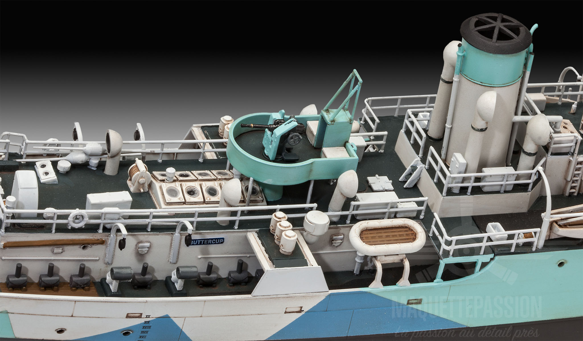 Revell FLOWER CLASS CORVETTE HMS “BUTTERCUP” – 1943 05158 – Zone Maquette